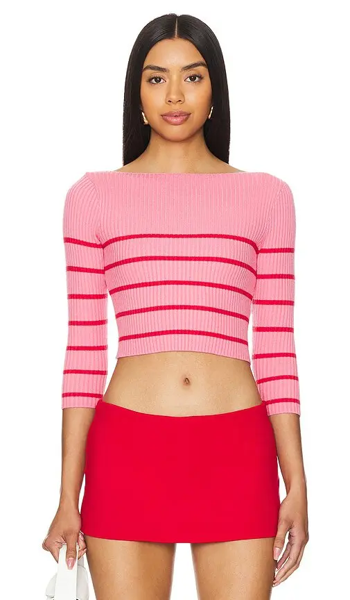 LOVERS AND FRIENDS Mafalda Stripe Sweater