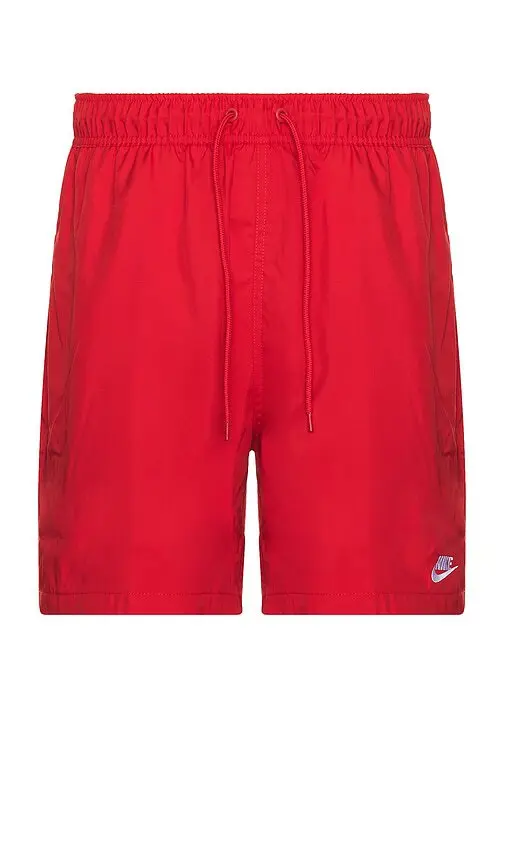 Nike Woven Flow Shorts - University Red & White