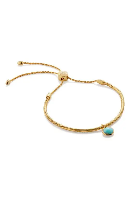 Monica Vinader Eclipse Amazonite Friendship Bracelet