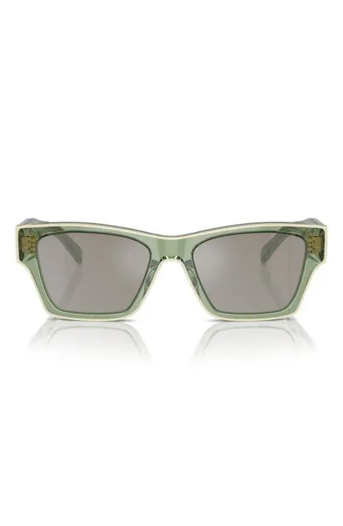 Tory Burch 53mm Rectangular Sunglasses