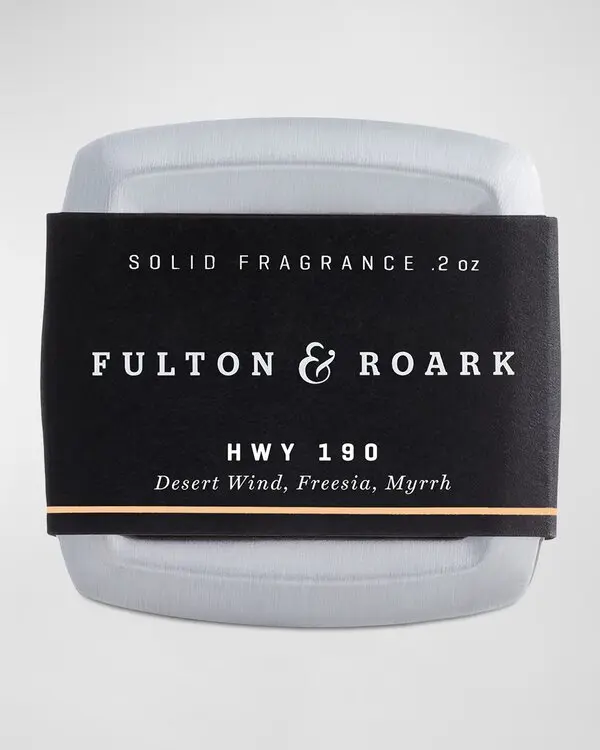 FULTON & ROARK Hwy 190 Solid Fragrance, 0.2 Oz