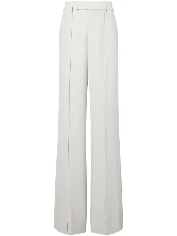 Proenza Schouler Weyes Matte Trousers - White