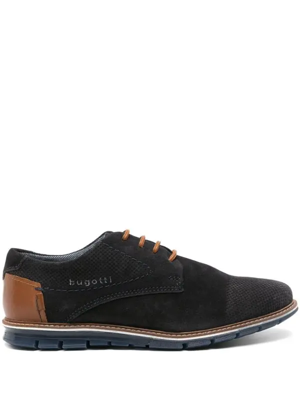 BUGATTI Simone Panelled Boat Shoes