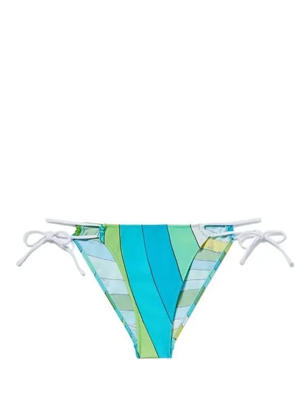 Emilio Pucci Iride-print Bikini Bottoms
