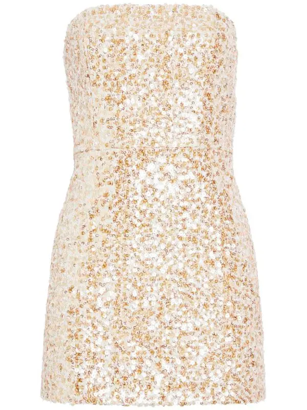 Retrofete Heather Mini Dress - Neutrals