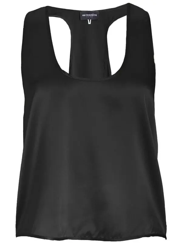 Retrofete Dori Sleeveless Top - Black
