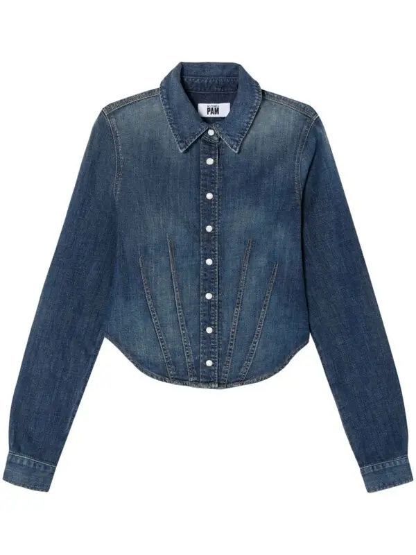 RE/DONE X Pamela Anderson Denim Shirt