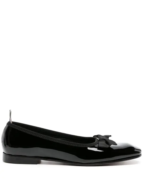 Thom Browne Opera Patent Ballerina Shoes