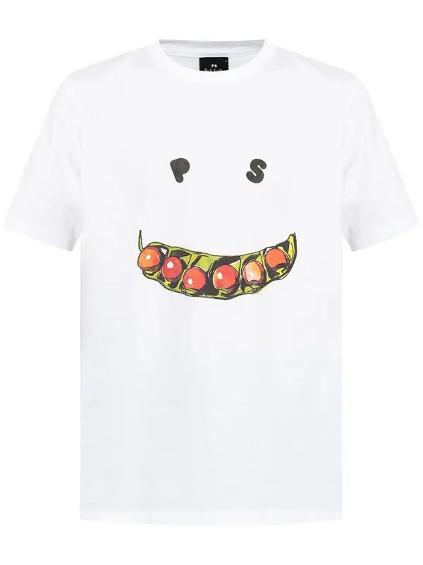 Paul Smith Smiley Graphic-print Cotton T-shirt