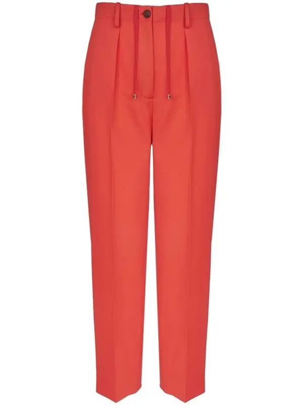 Lorena Antoniazzi Tailored Tapered-leg Trousers