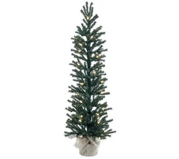 VICKERMAN 3' X 11' Mini Pine Artificial Christm As Tree