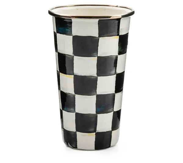 MACKENZIE-CHILDS Courtly Check 20 Ounce Tumbler