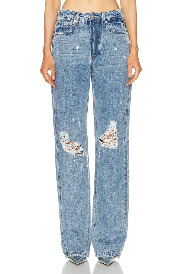 SEROYA Belle Straight Leg Jeans
