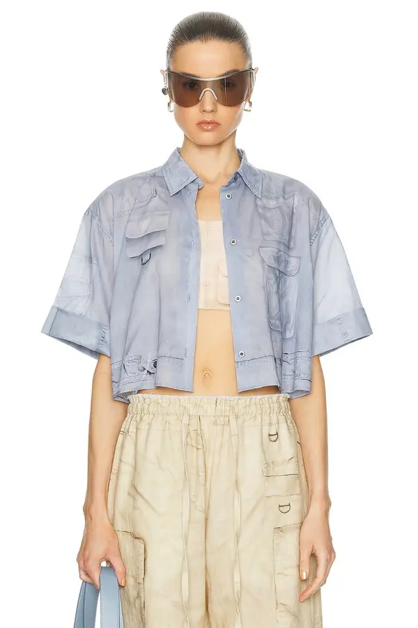 Acne Studios Shona Short Sleeve Top
