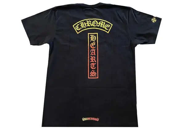 Chrome Hearts Gradient Logo T-shirt - Black