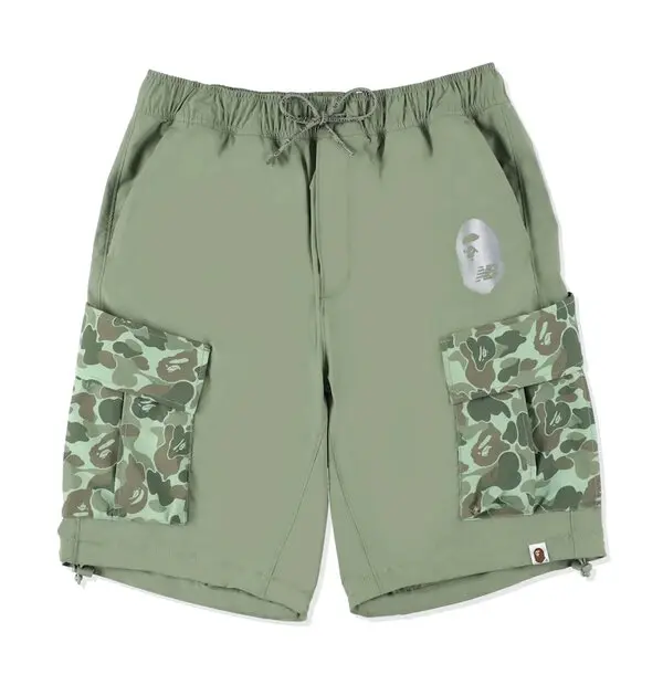 BAPE X New Balance Shorts - Olive