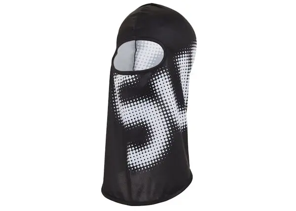 Supreme Halftone Lightweight Balaclava - Black