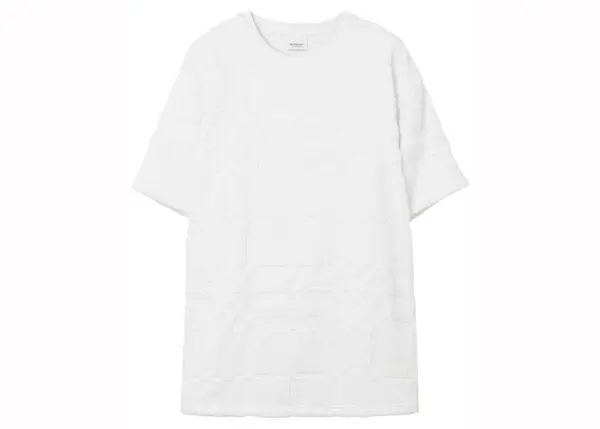 Burberry Checked Terry T-shirt