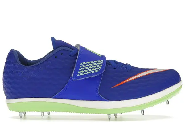 Nike High Jump Elite - Racer Blue/lime Blast/safety Orange