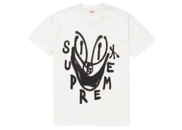 Supreme Smile Tee Shirt - White