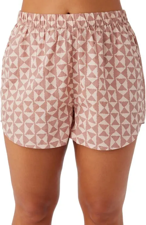 O'Neill Pam Cotton Shorts - Rose Dust
