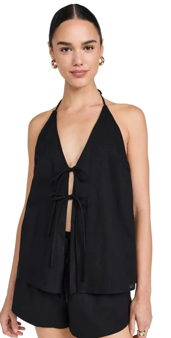 SEVEN WONDERS Octavia Top - Black