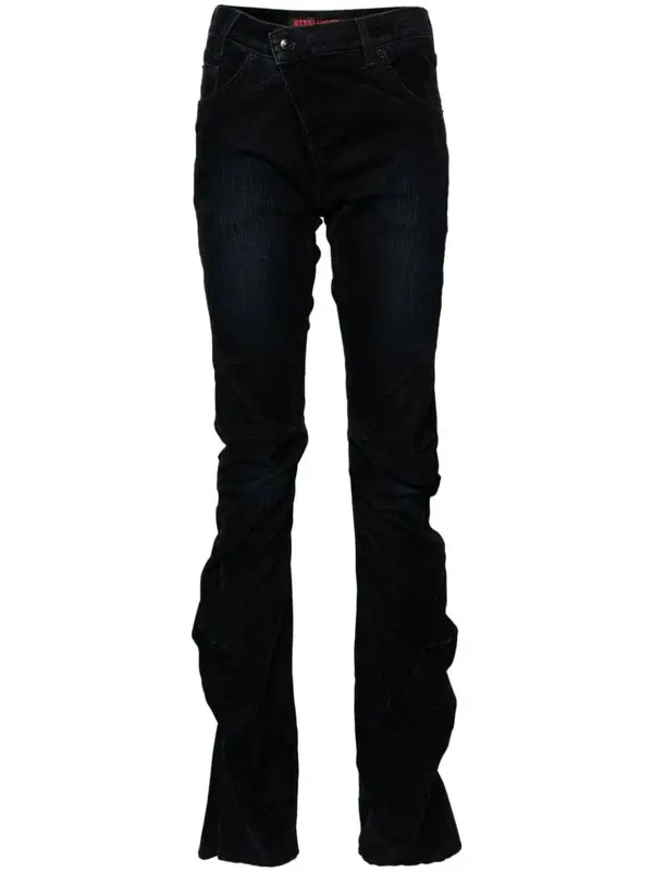 Ottolinger Draped Velvet Jeans