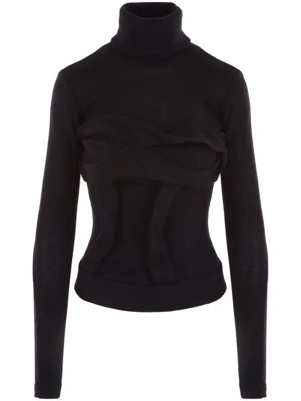 JORDANLUCA Gathered-detail Layered Jumper