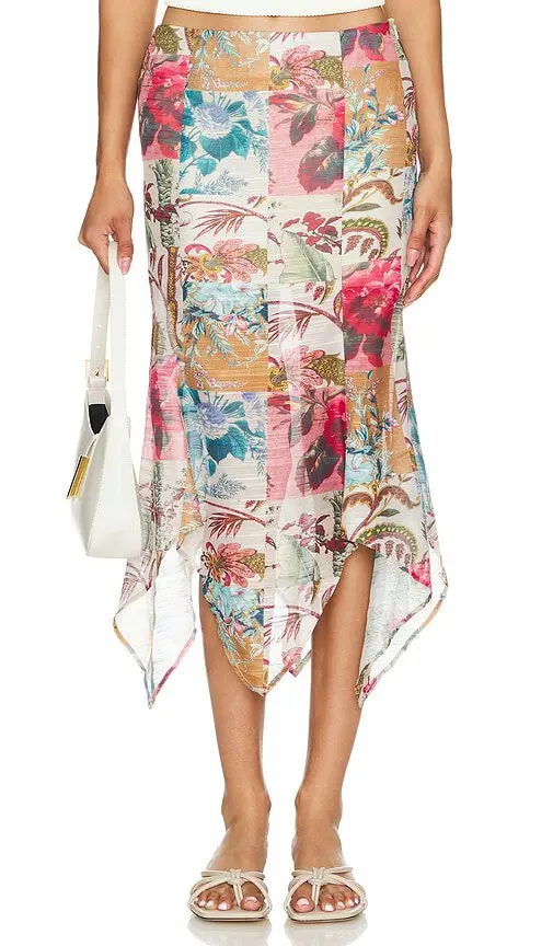 MORE TO COME Lara Midi Skirt