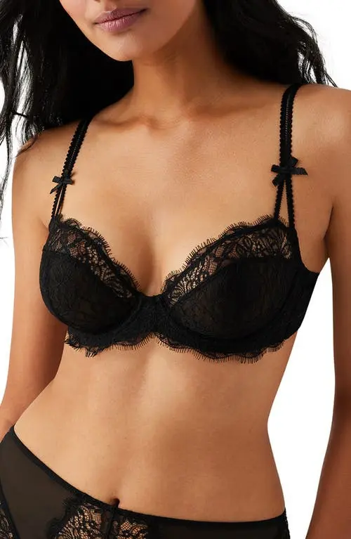 Wacoal It's On Eyelash Lace Underwire Bra - Night