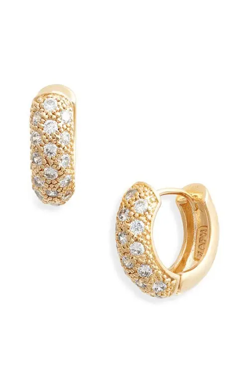 CHILD OF WILD Honey Glow Huggie Hoop Earrings