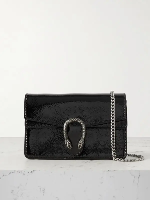 Gucci Dionysus Mini Textured-leather Shoulder Bag