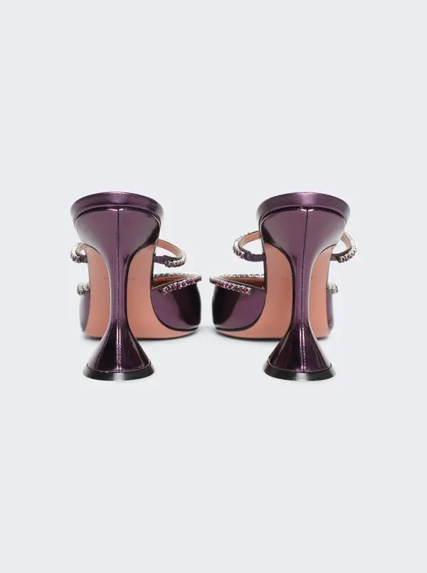 Amina Muaddi Gilda Mirror Mules
