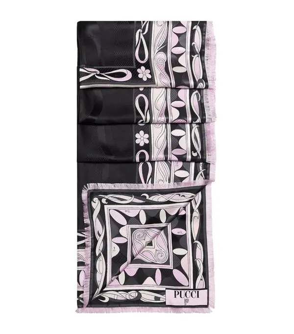 Emilio Pucci Silk Printed Hijab