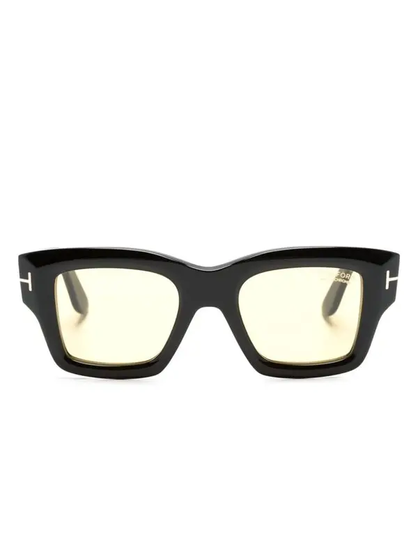 TOM FORD Ilias Square-frame Sunglasses - Black