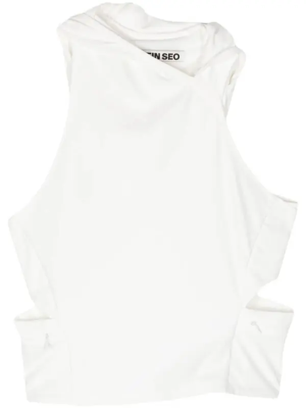 HYEIN SEO Asymmetric Cut-out Top