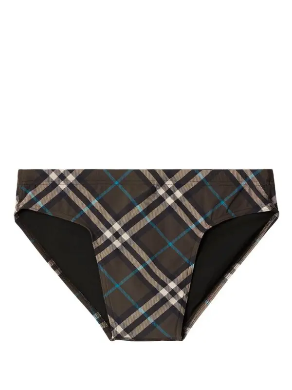 Burberry Nova Check Swim Trunks