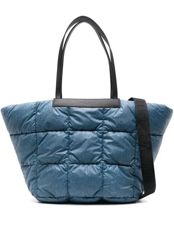 VEECOLLECTIVE Medium Porter Max Tote Bag - Blue