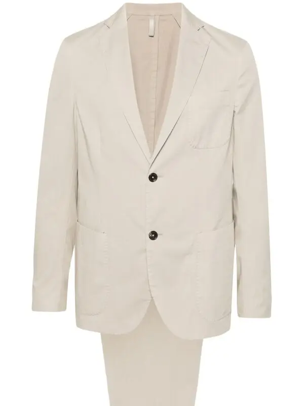 Incotex Gabardine-weave Single-breasted Suit