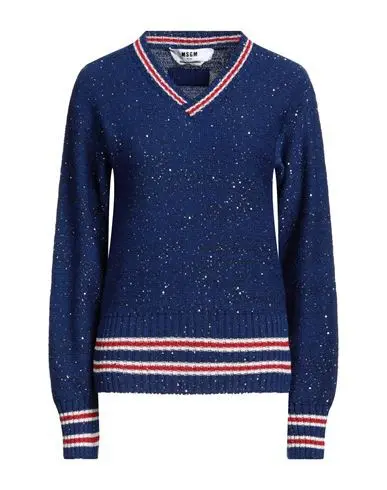 MSGM Knitted Sweater - Blue