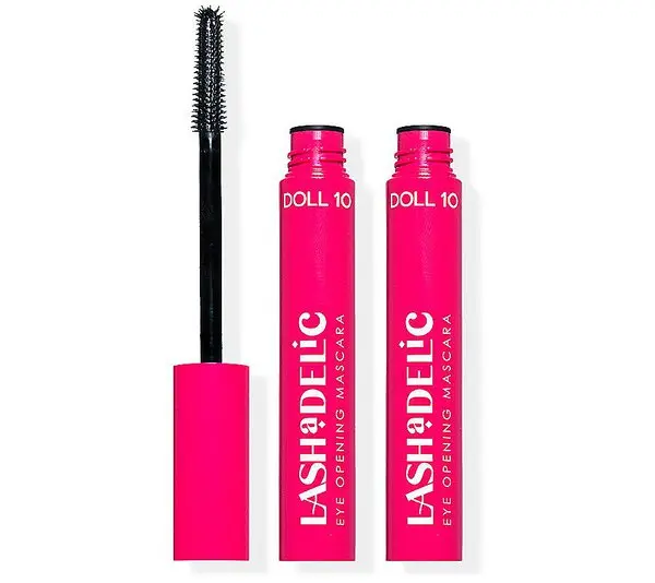 DOLL 10 Lashadelic Length & Curl Volumizing Mascara Duo