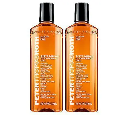 PETER THOMAS ROTH Anti-aging Cleansing Gel 8.5oz Duo