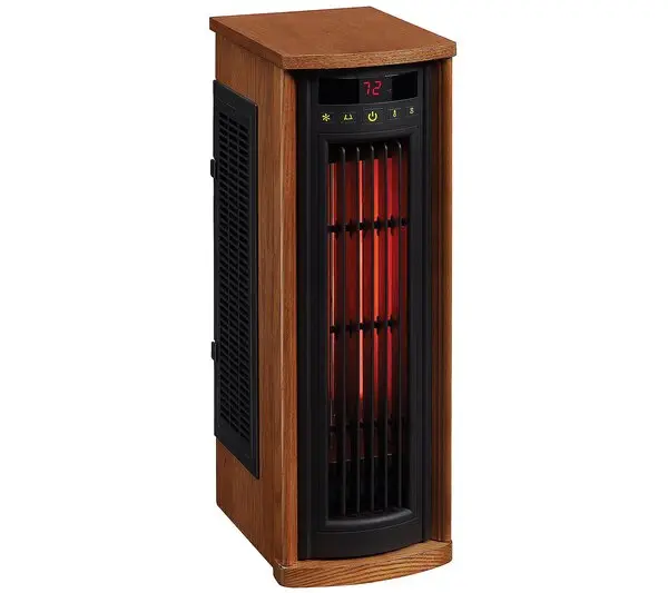 DURAFLAME Infrared Electric Quartz Oscillating Wer Heater