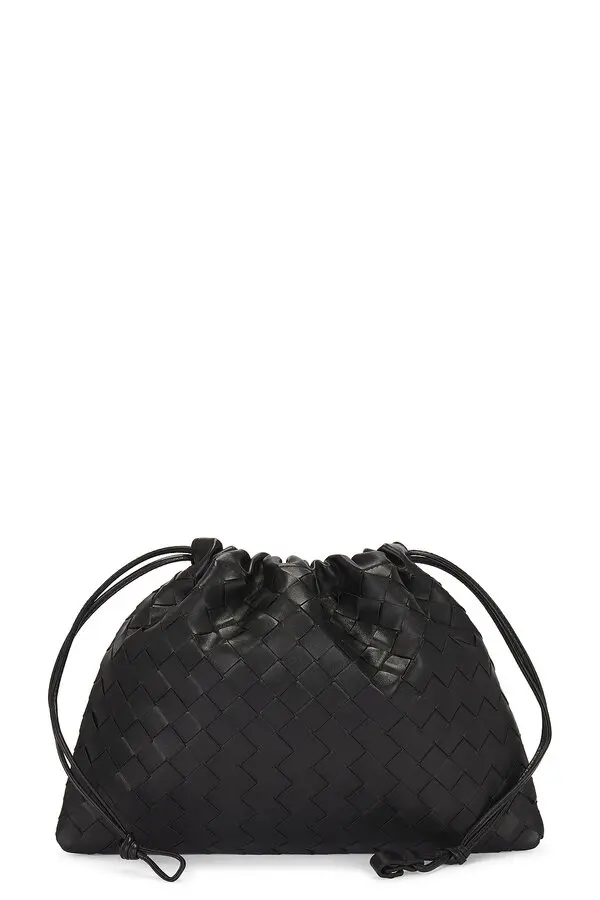 Bottega Veneta Medium Pouch - Black