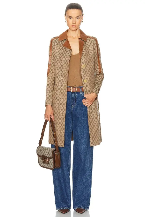Gucci Gg Long Jacket