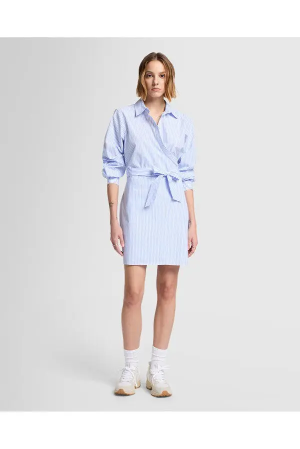 7 for all mankind shirt dress 7 for All Mankind Shirt Dress Women XSmall Grey Faux Leather Button Mini  Blouson