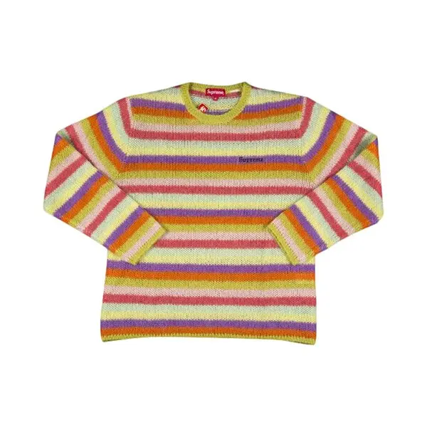Supreme Striped Mohair Sweater