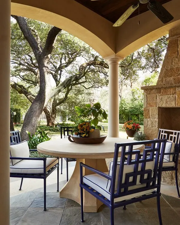 Neiman Marcus Hampton Dining Arm Chair