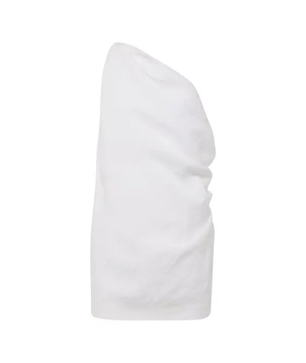 Tove Petra One-shoulder Linen Top