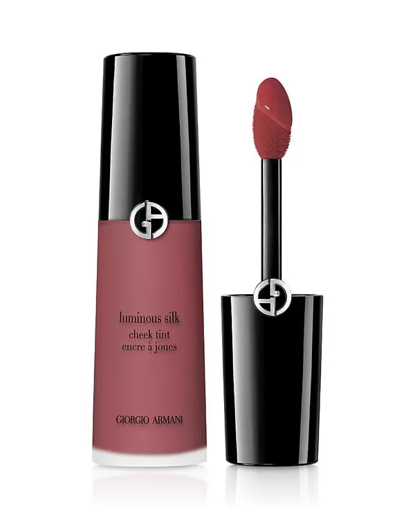Emporio Armani Luminous Silk Liquid Blush Cheek Tint - Intense Berry - Natural Finish